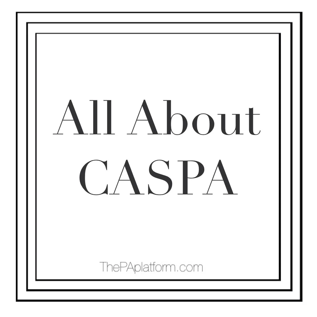 What is CASPA? | The PA Platform
