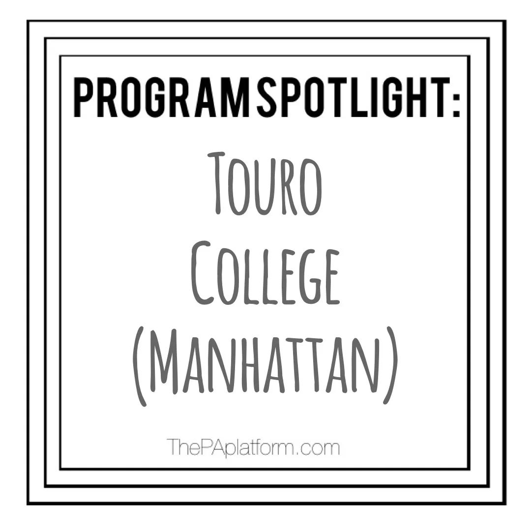 Program Spotlight: Touro College (Manhattan) | The PA Platform