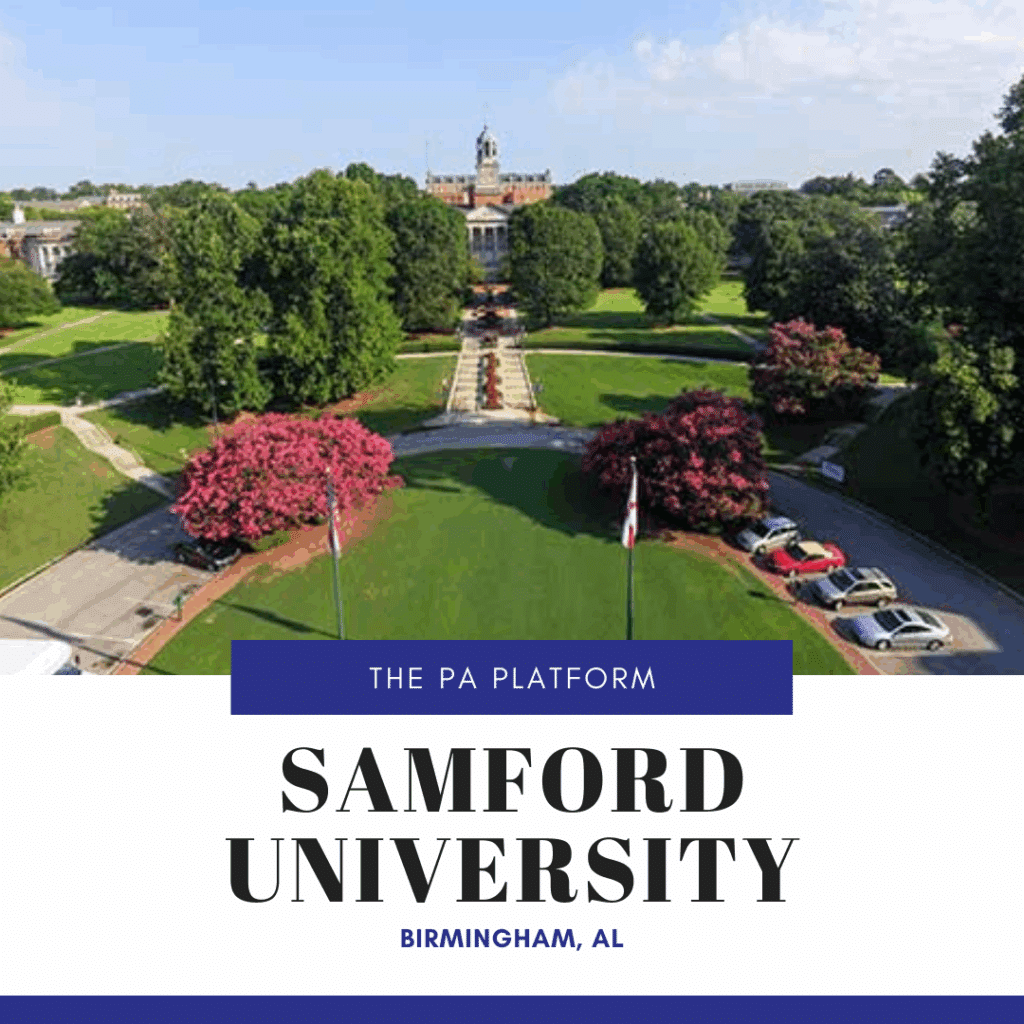 Program Spotlight: Samford University | The PA Platform